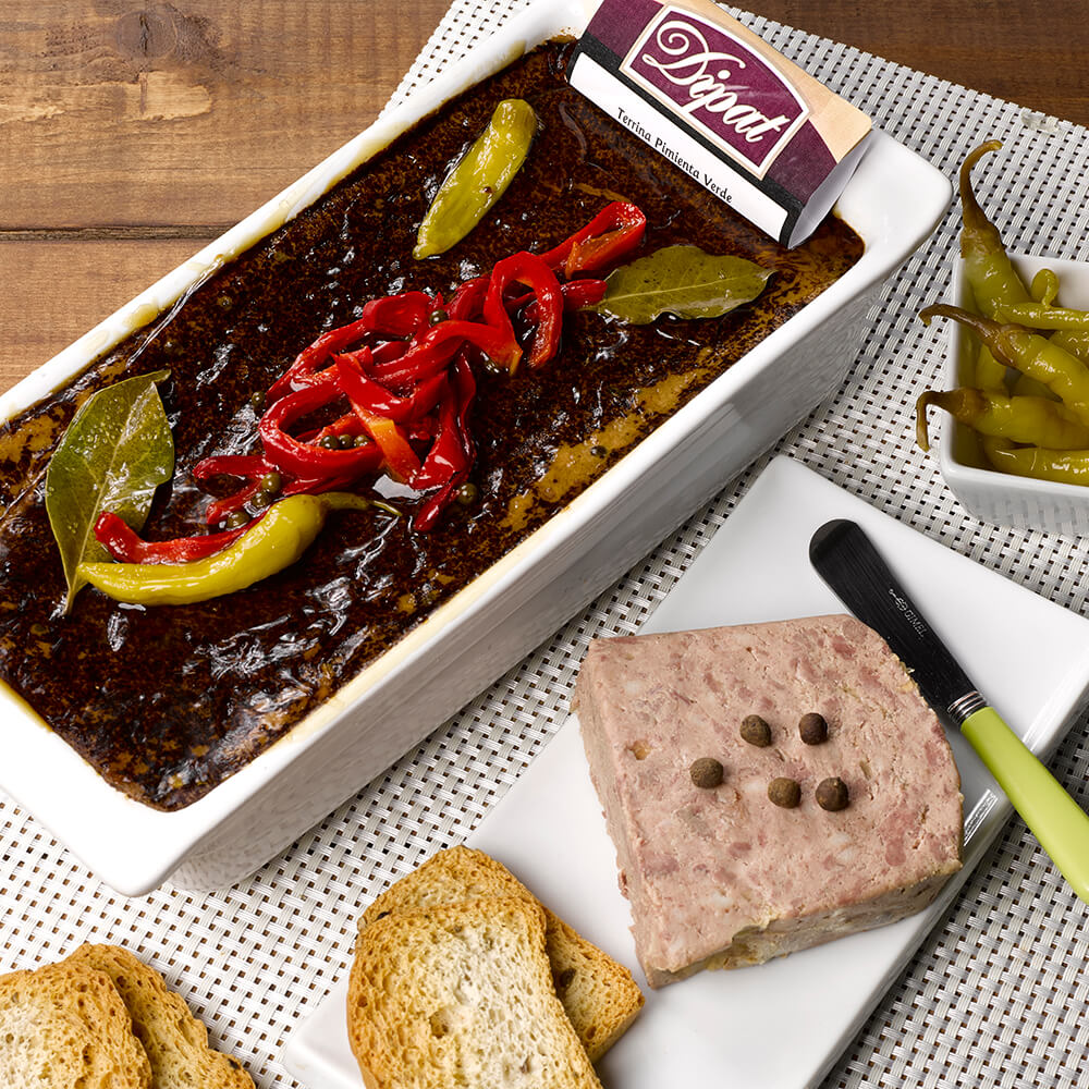 Pate Pimienta Verde "Dipat" – Carnes del Bierzo León